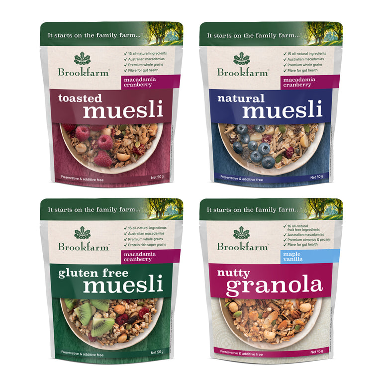 Muesli - Toasted, Natural, Gluten Free | Brookfarm